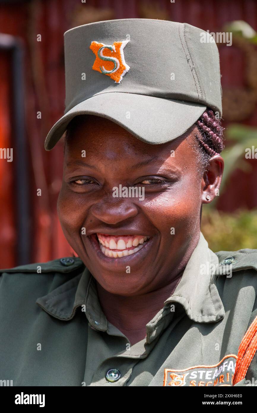 Kenya portrait security guard hi-res stock photography and images - Alamy