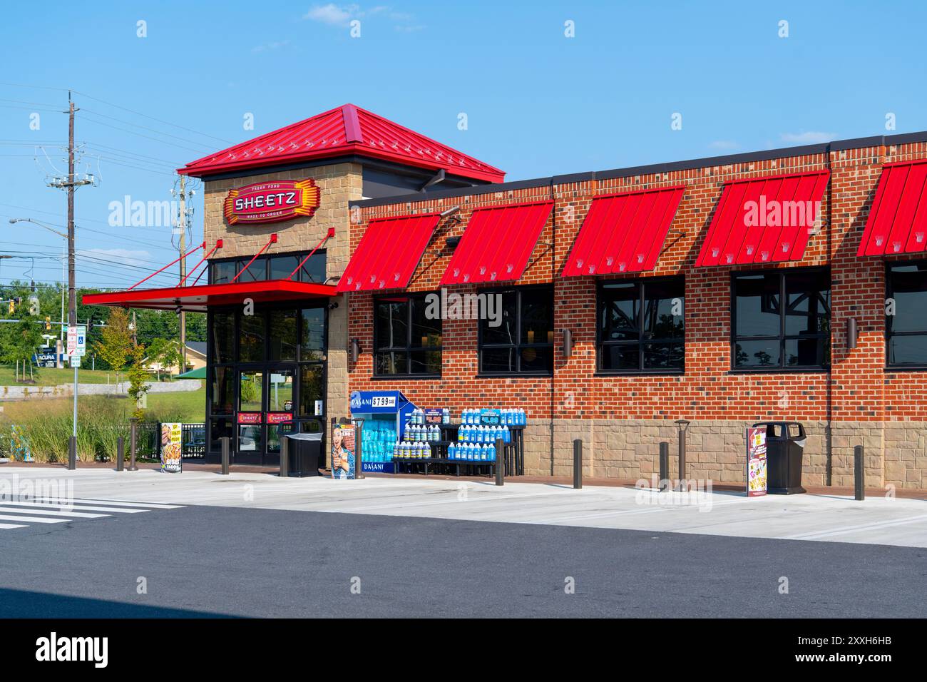 Sheetz gas station and convenience store restaurant in Gaithersburg ...