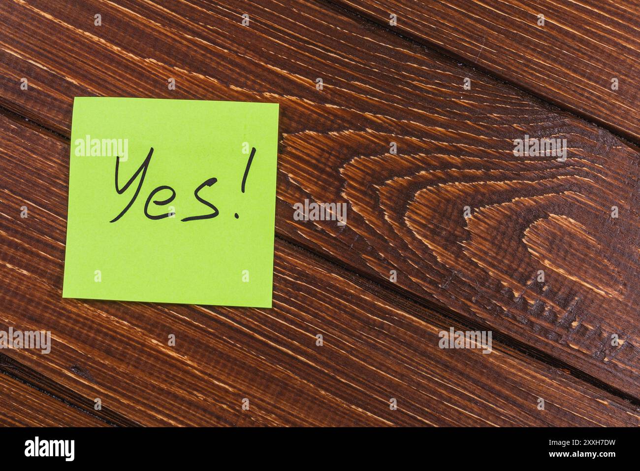 Concept for Saying yes Photo Stock Photo - Alamy