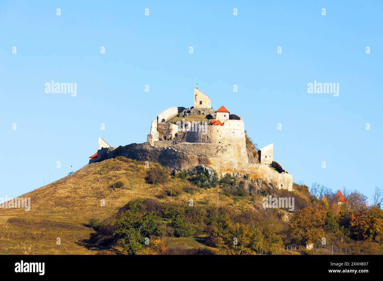 Medieval Rupea Fortress, on Romanian territory, Transylvanian Saxons ...