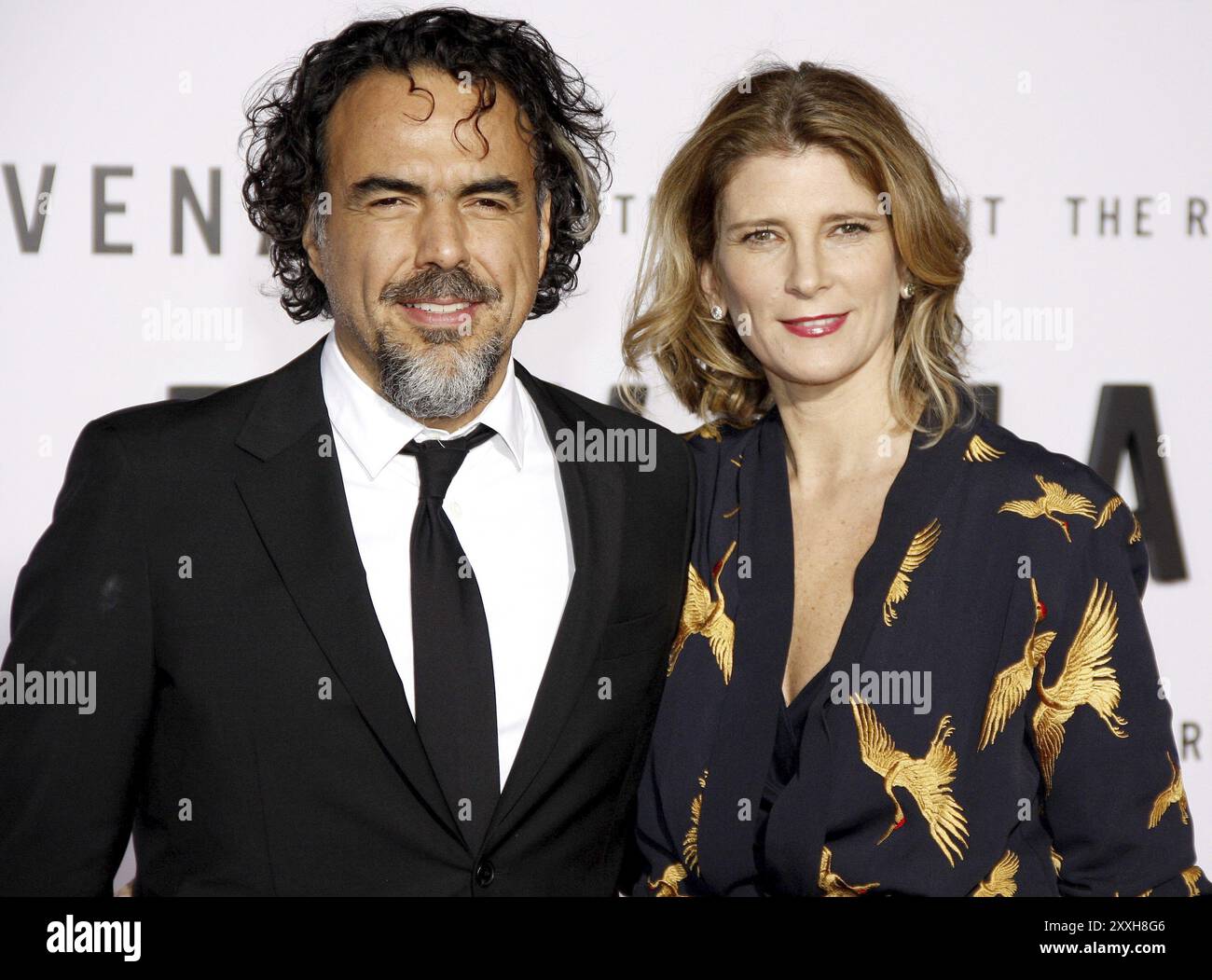 HOLLYWOOD, CA, Alejandro Gonzalez Inarritu and Maria Eladia Hagerman at ...