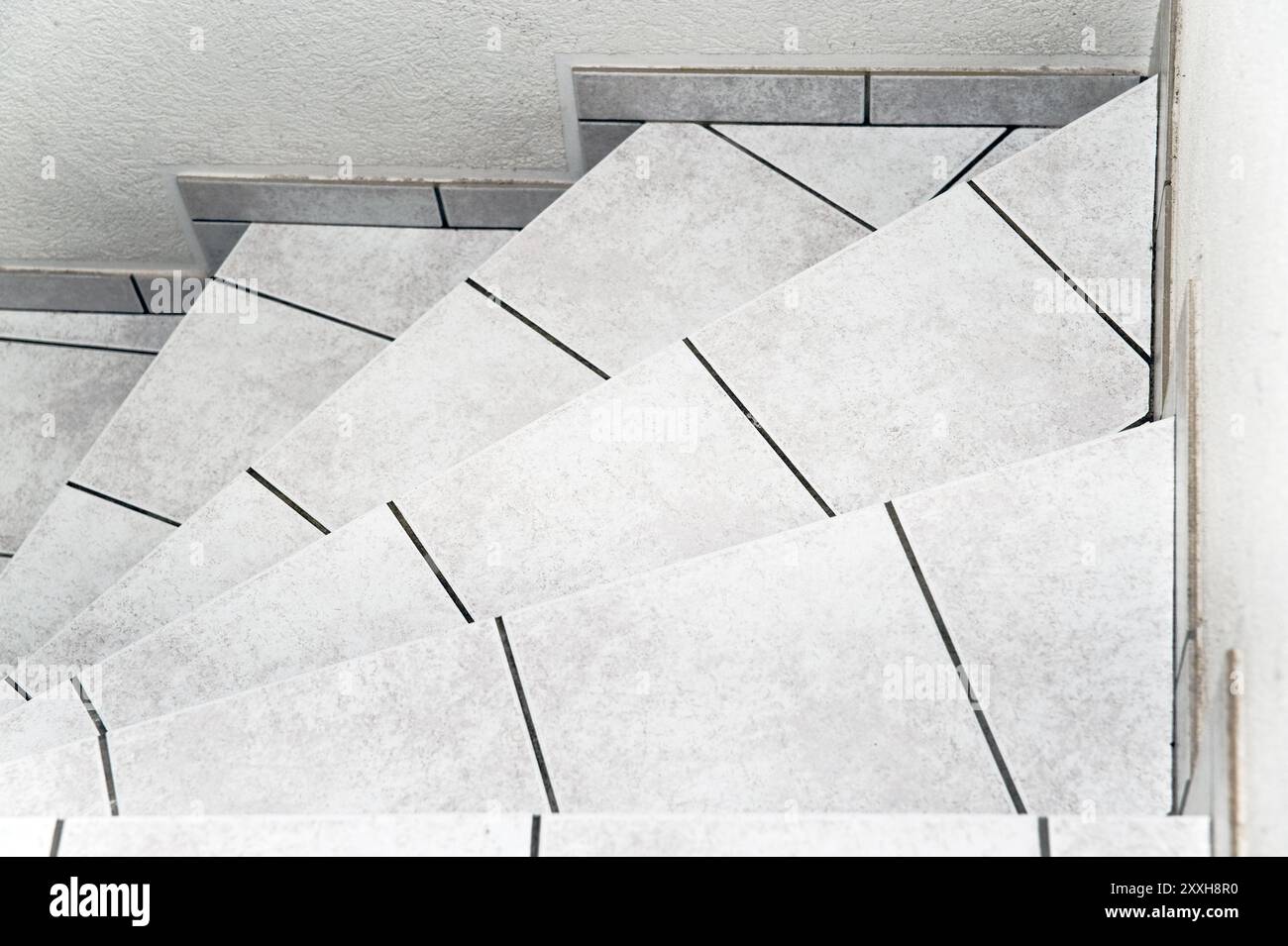 Staircase in a residential building Stock Photo - Alamy