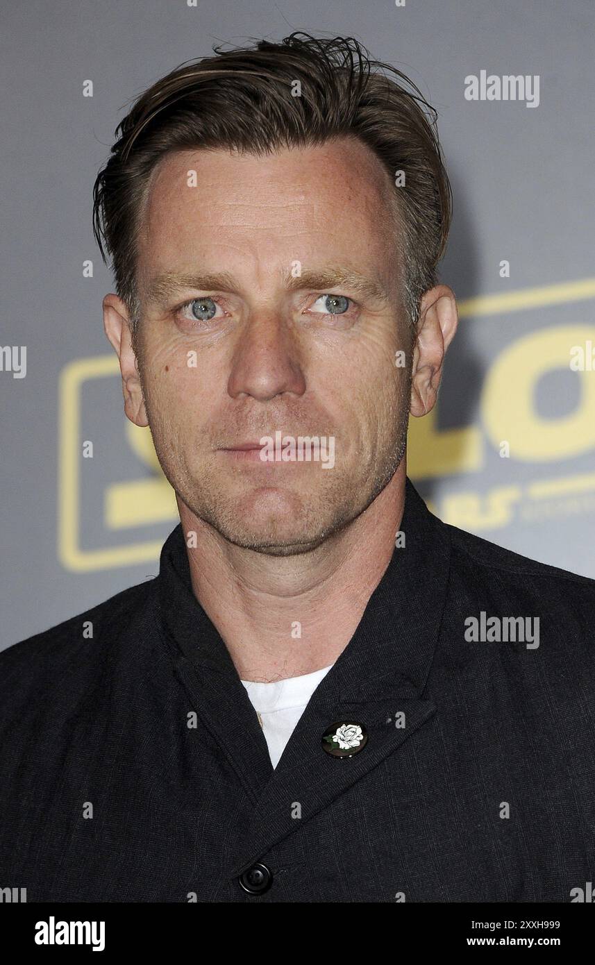 Ewan McGregor at the premiere of Disney Pictures and Lucasfilm's 'Solo ...