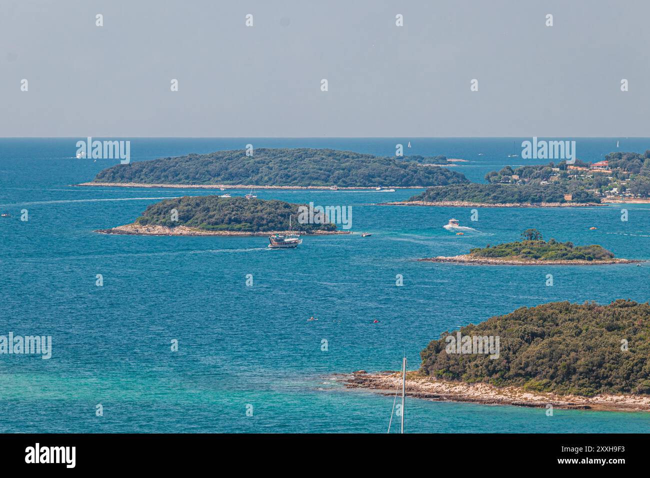 Beautiful of historic Vrsar on the Istrian peninsula. Vrsar Croatia 08. ...