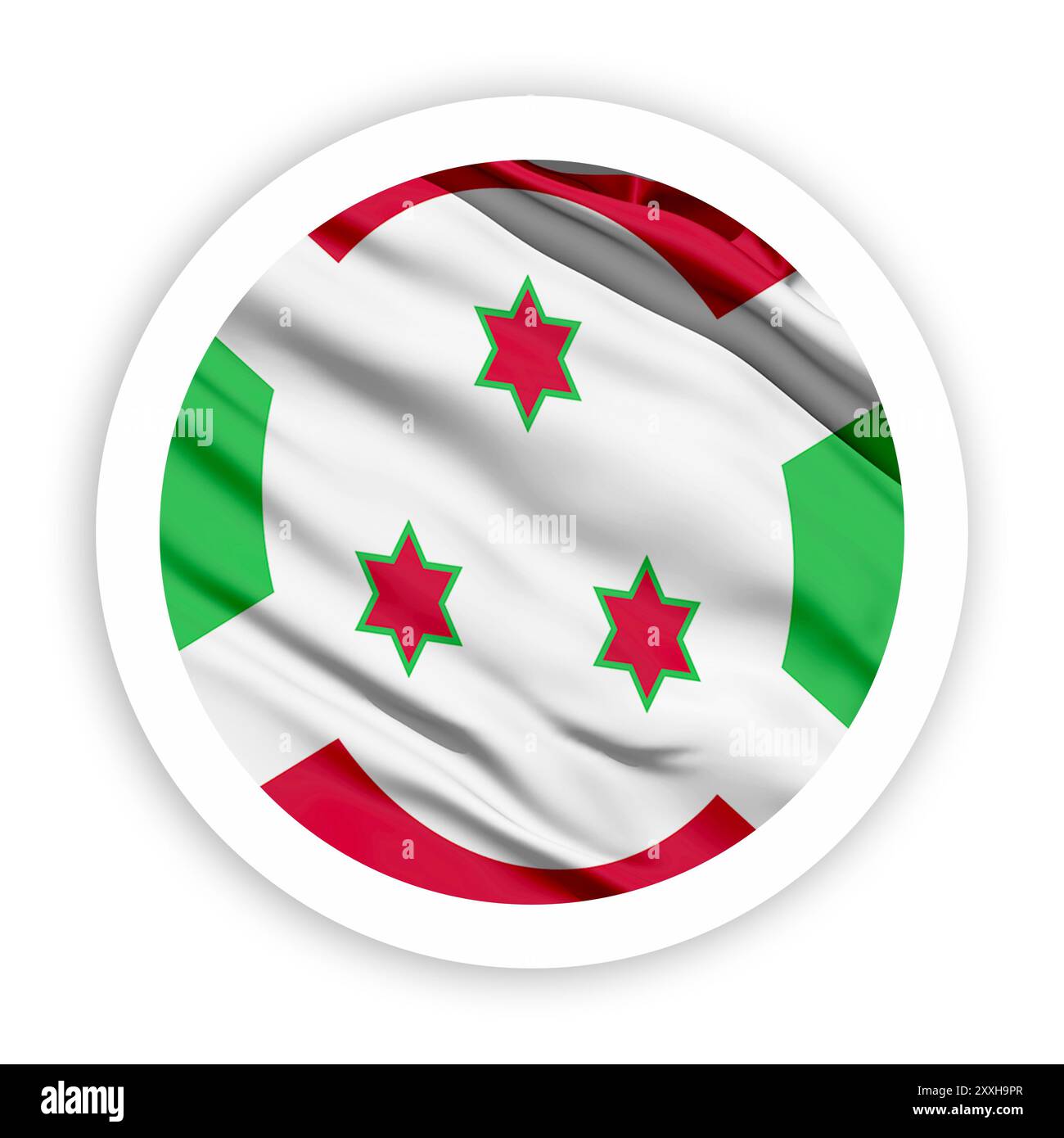 Burundi flag close up Cut Out Stock Images & Pictures - Alamy