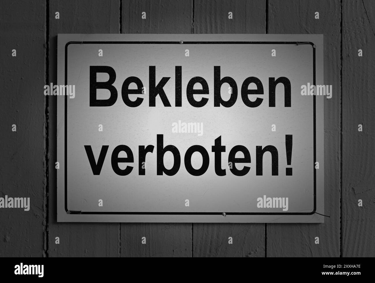 Wooden board inscription Black and White Stock Photos & Images - Alamy