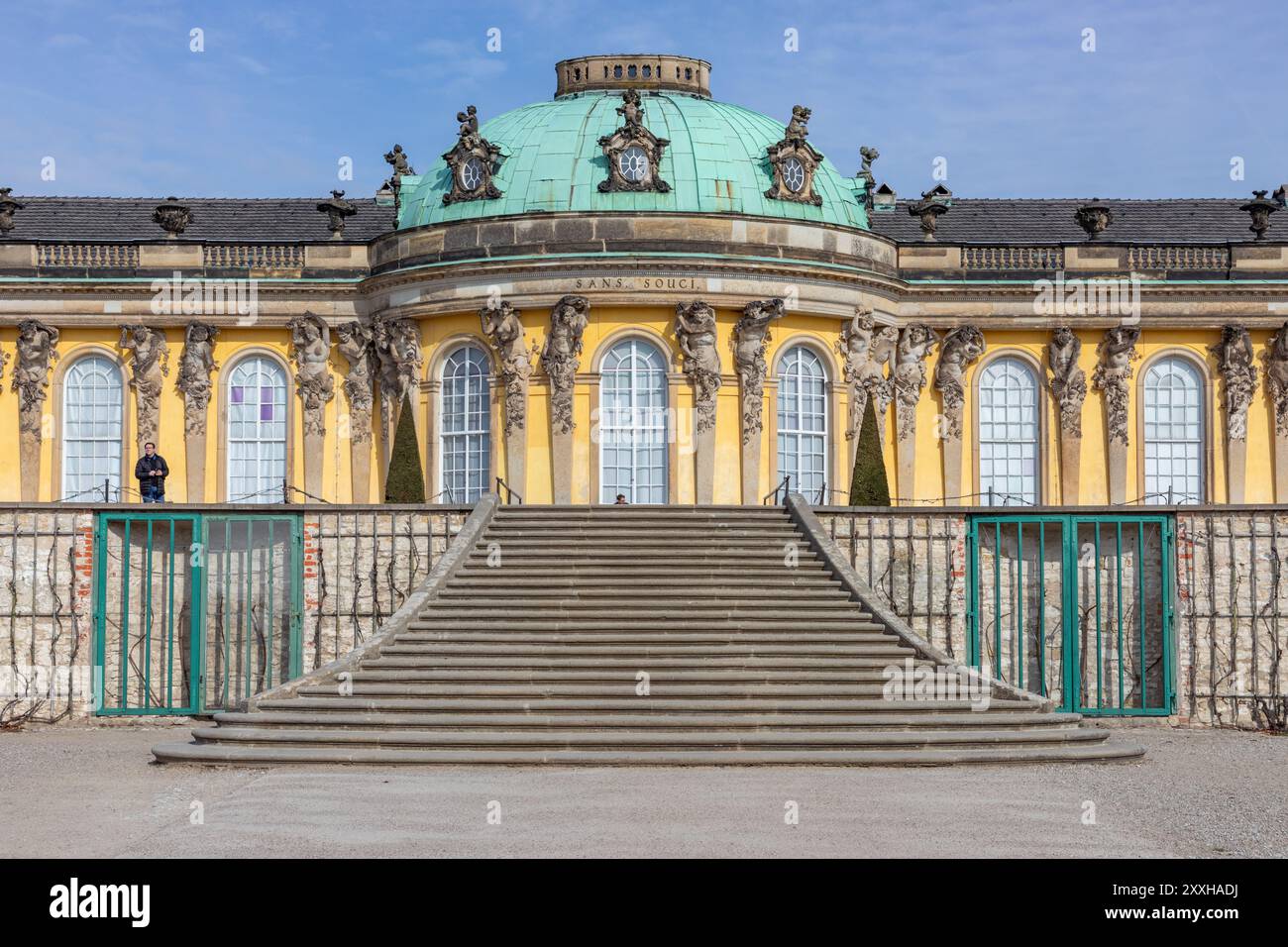Sanssouci palace and park, Potsdam, Germany, an Unesco world heritage ...