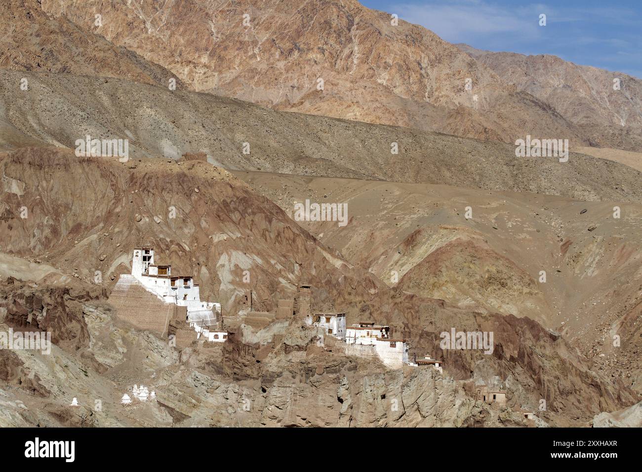 The Basgo Buddhist monastery in Ladakh, northern India Stock Photo - Alamy