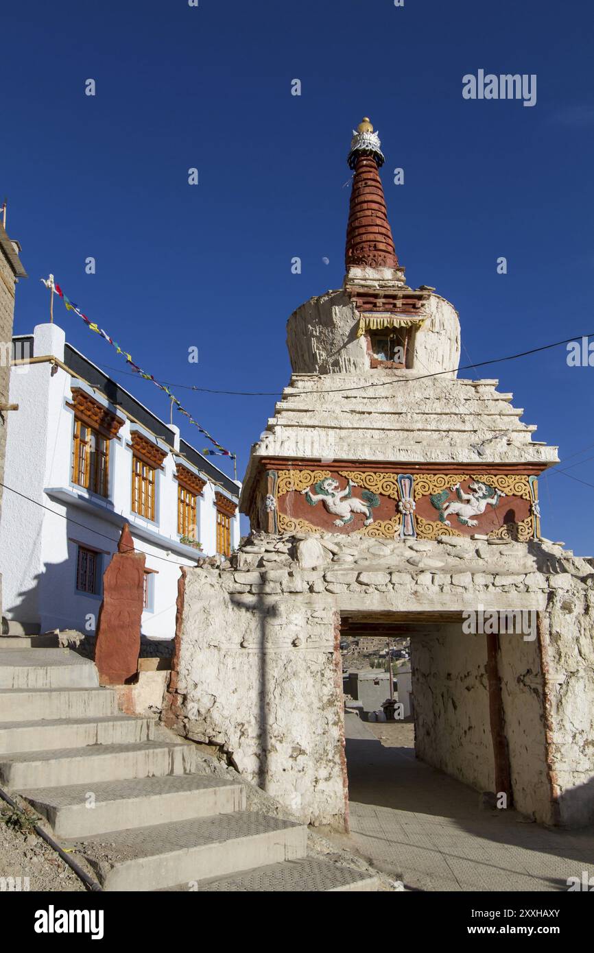 Small gompa in Leh, Ladakh Stock Photo - Alamy