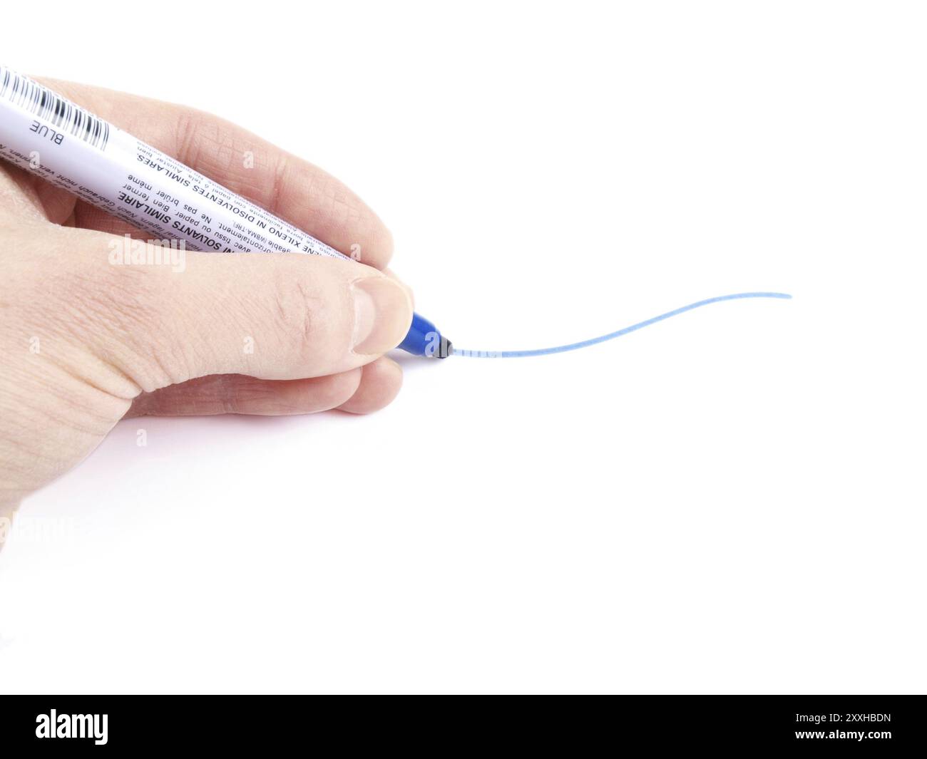 Drawing a white line hi-res stock photography and images - Alamy