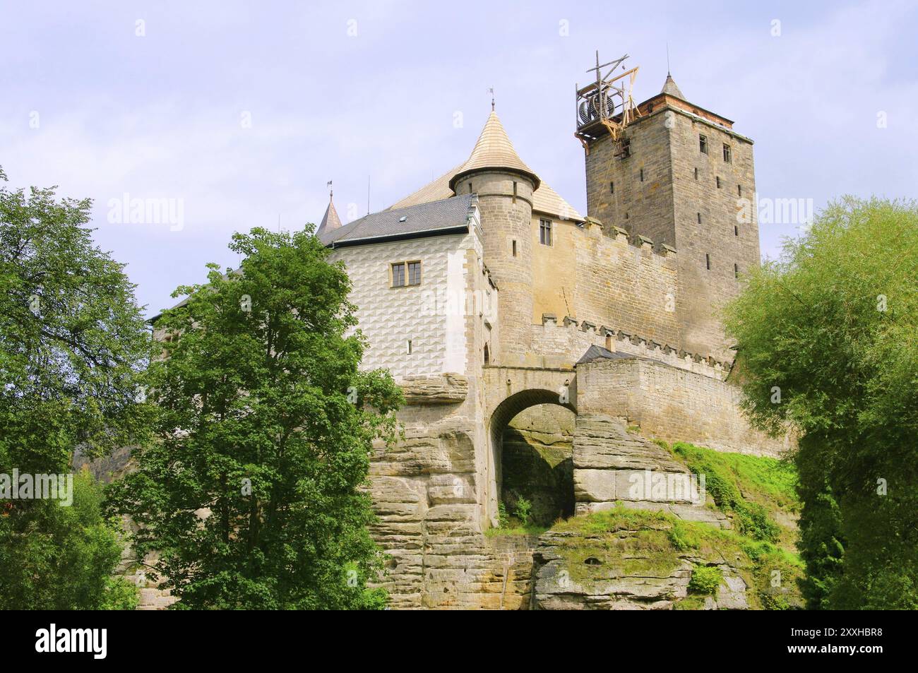 Kost castle, Kost castle 03 Stock Photo - Alamy