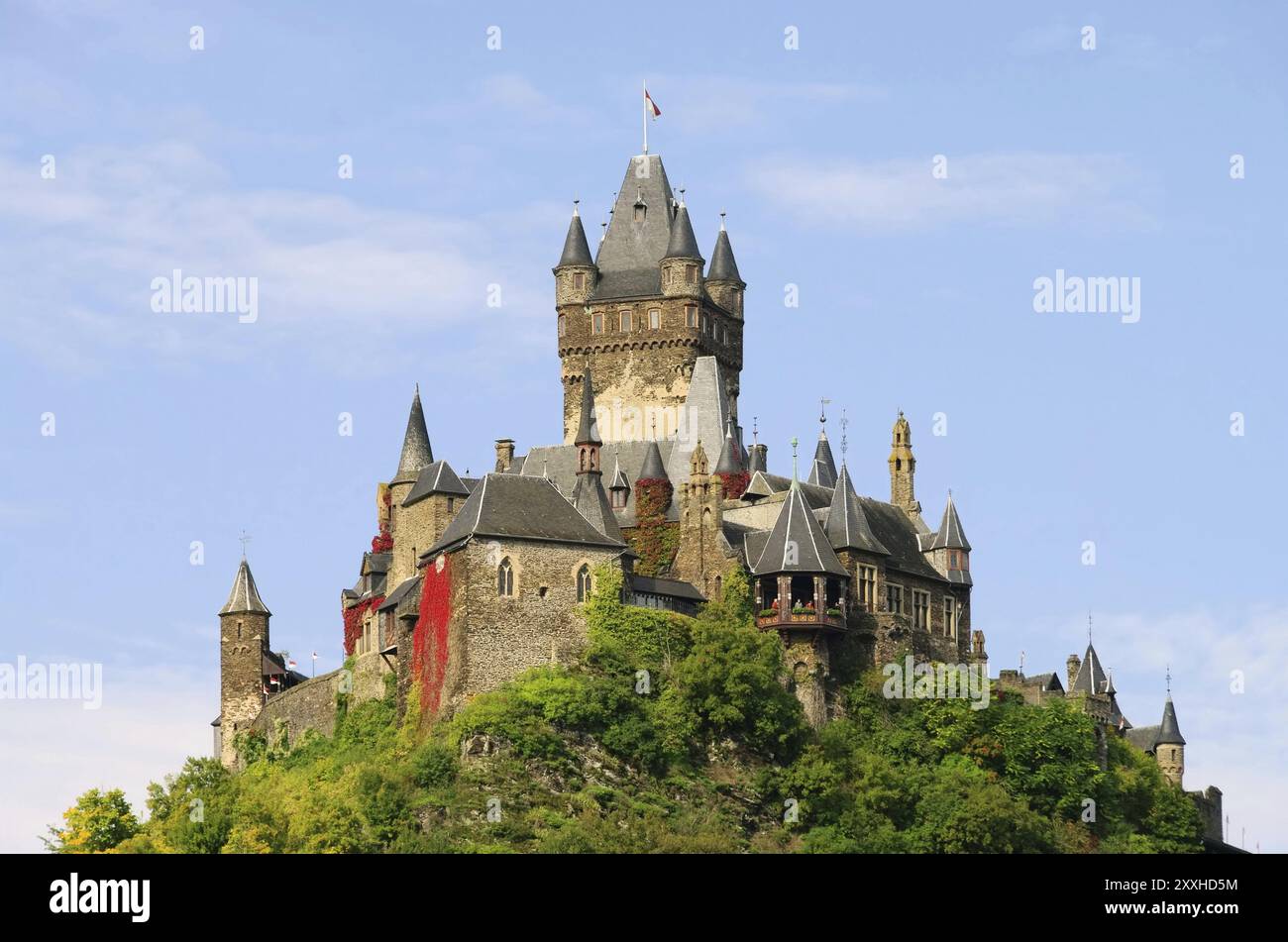 Cochem Imperial Castle, Cochem Castle 02 Stock Photo - Alamy
