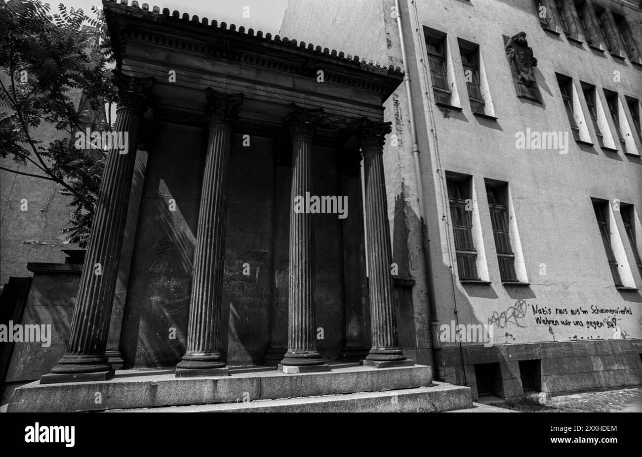 Germany, Berlin, 27 June 1991, Koppen memorial at Koppenplatz, memorial ...