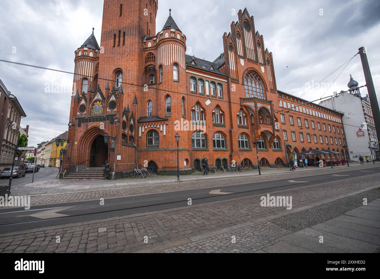 Red brick town hall in Berlin Koepenick Stock Photo - Alamy