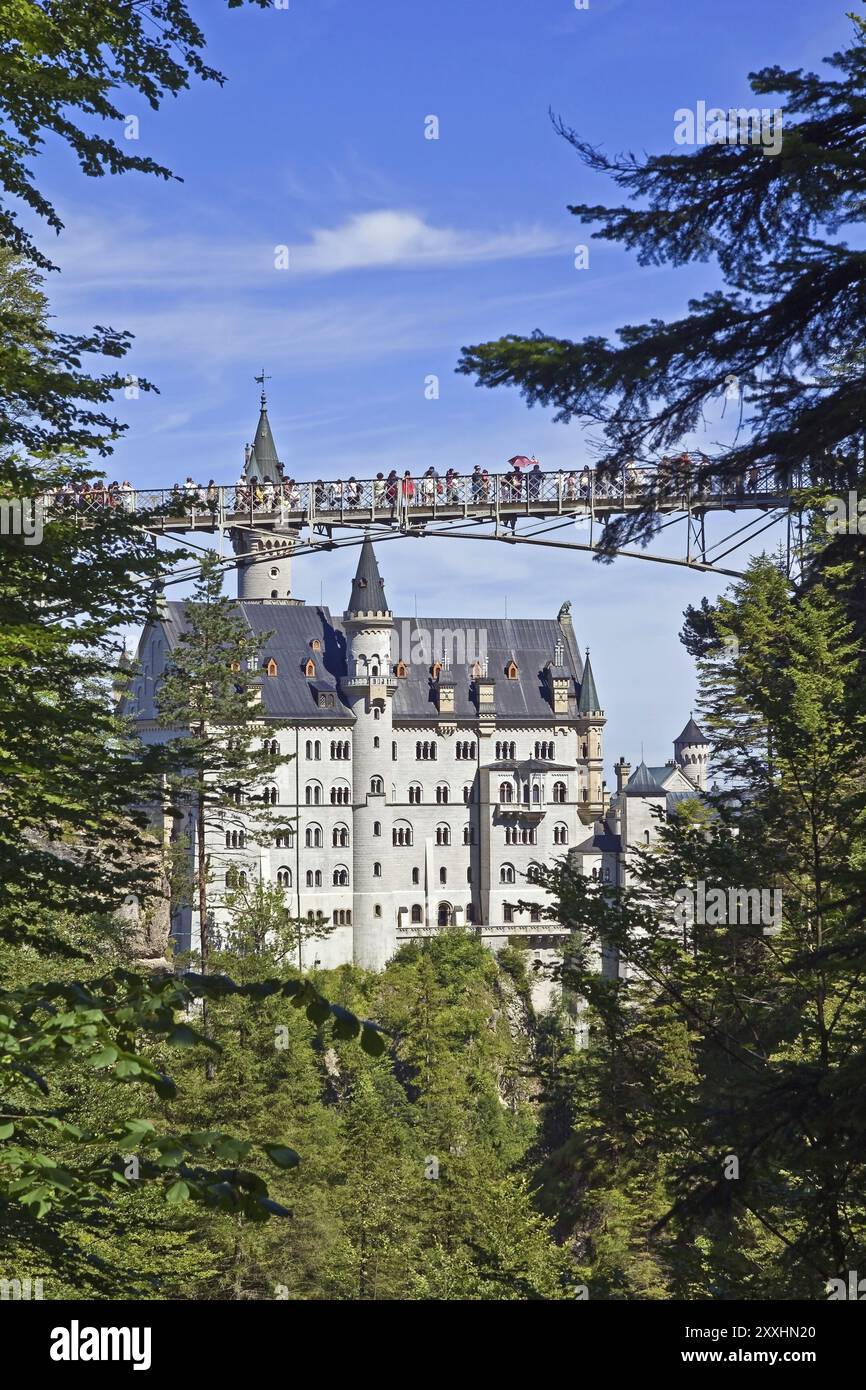 St Mary's Bridge over Neuschwanstein Castle Stock Photo - Alamy