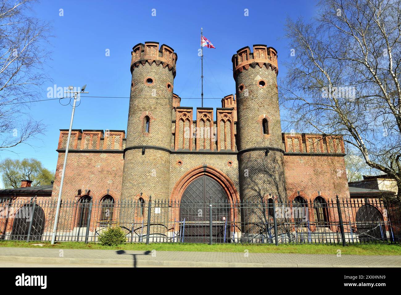 Friedrichsburg Tor, old German fortress in Koenigsberg. Kaliningrad ...