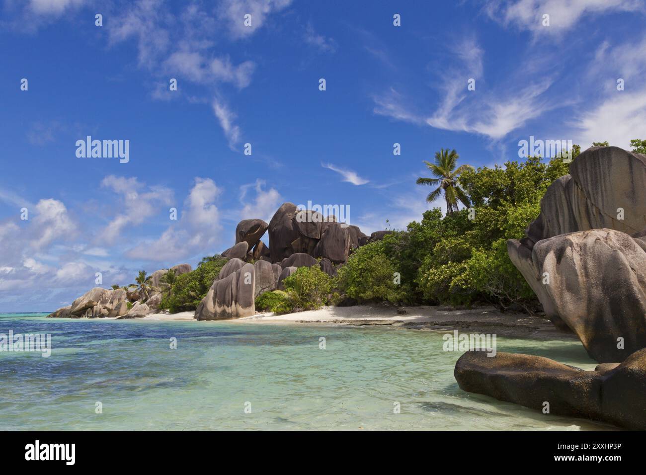 Dream beach in the Seychelles, Dream beach on Seychelles Stock Photo ...