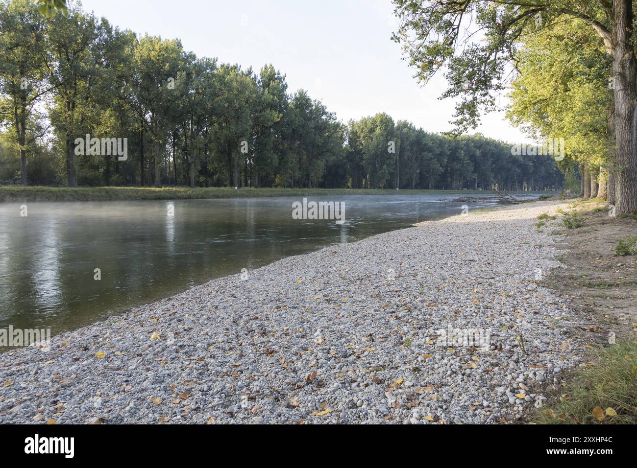 River Isar, river Isar Stock Photo - Alamy