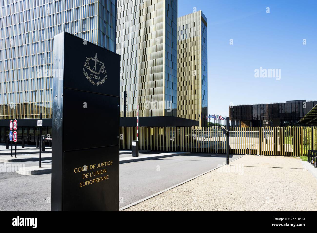 European Court of Justice, ECJ, Kirchberg Plateau, Luxembourg City ...