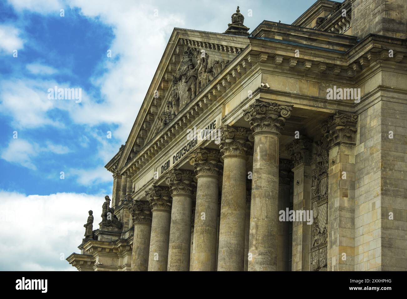 Building of the German government Stock Photo - Alamy