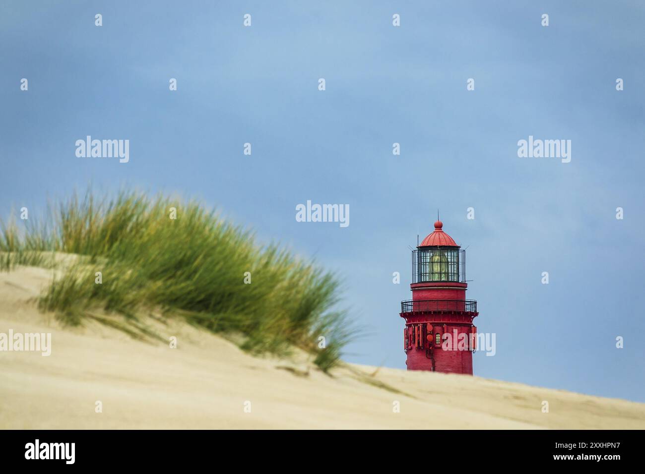 Lighthouse in Wittduen on the island of Amrum Stock Photo - Alamy