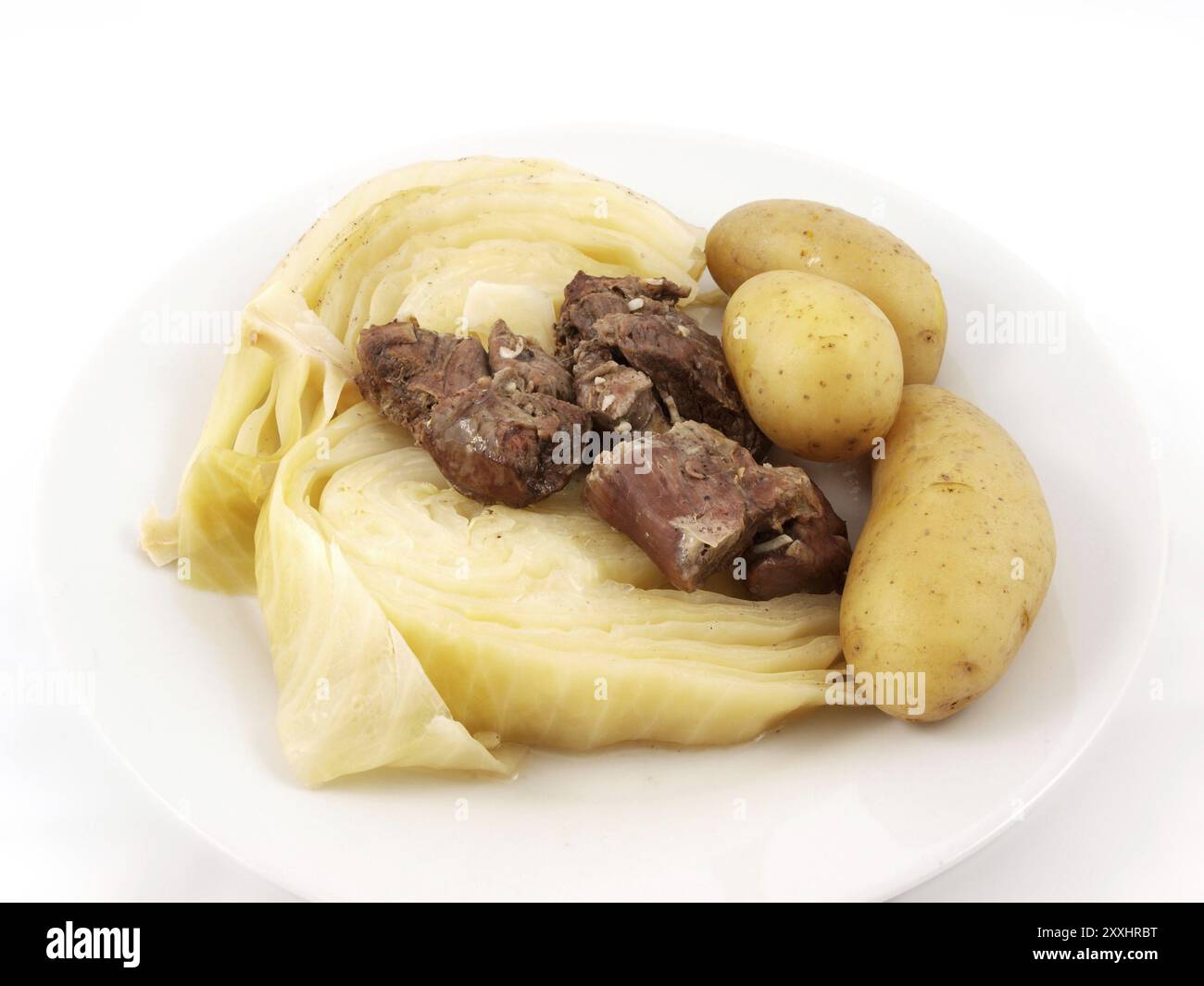 Mutton on white plate hi-res stock photography and images - Alamy