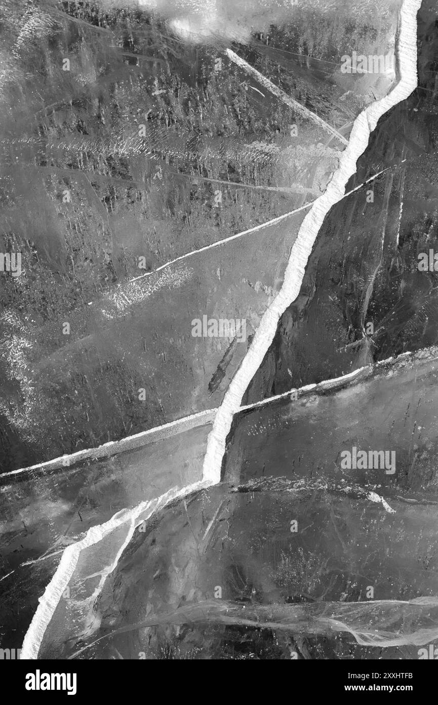 Photo lake in lapland Black and White Stock Photos & Images - Alamy