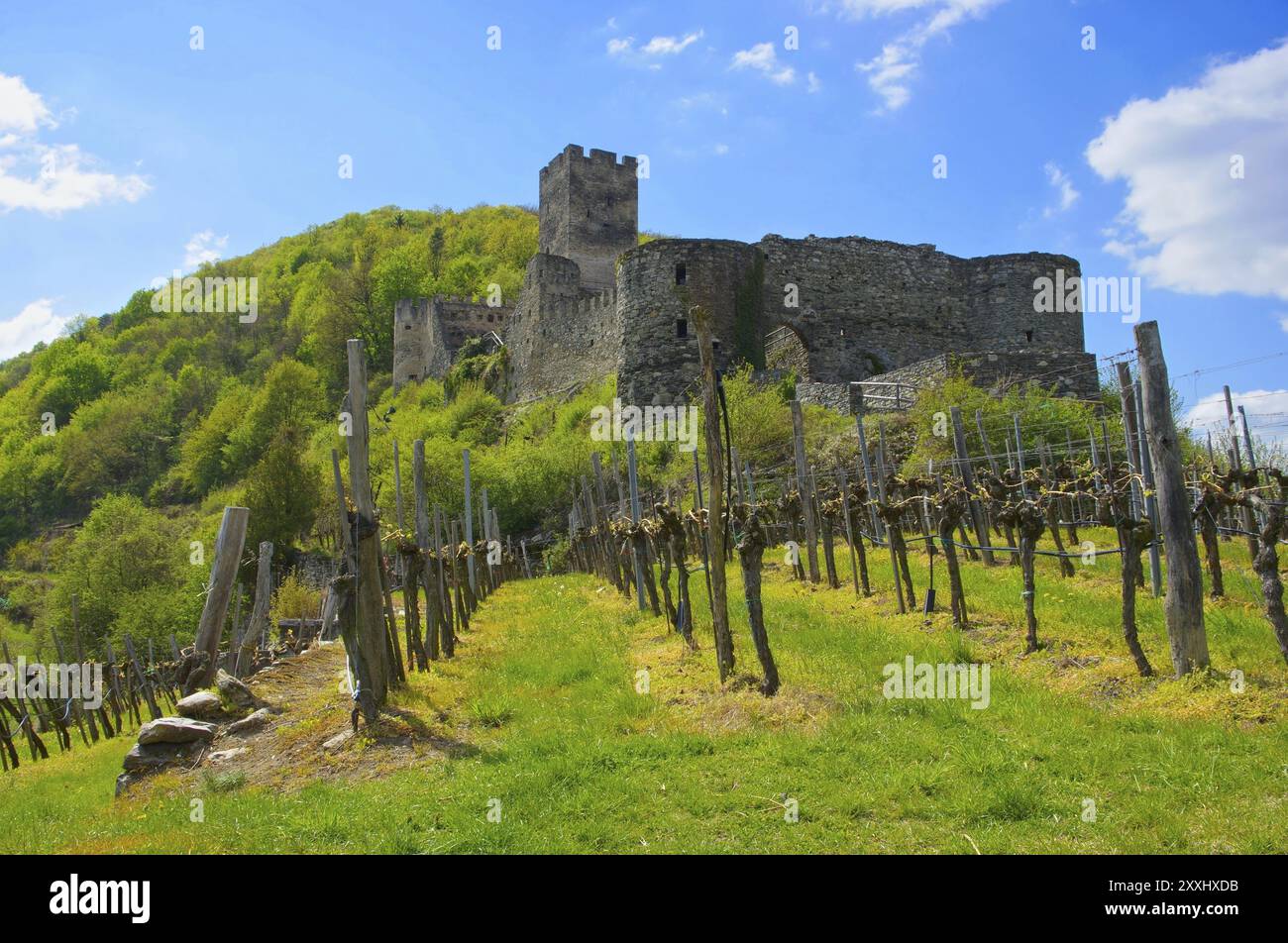 Spitz ruin rear building, Spitz castle ruin rear building 05 Stock ...