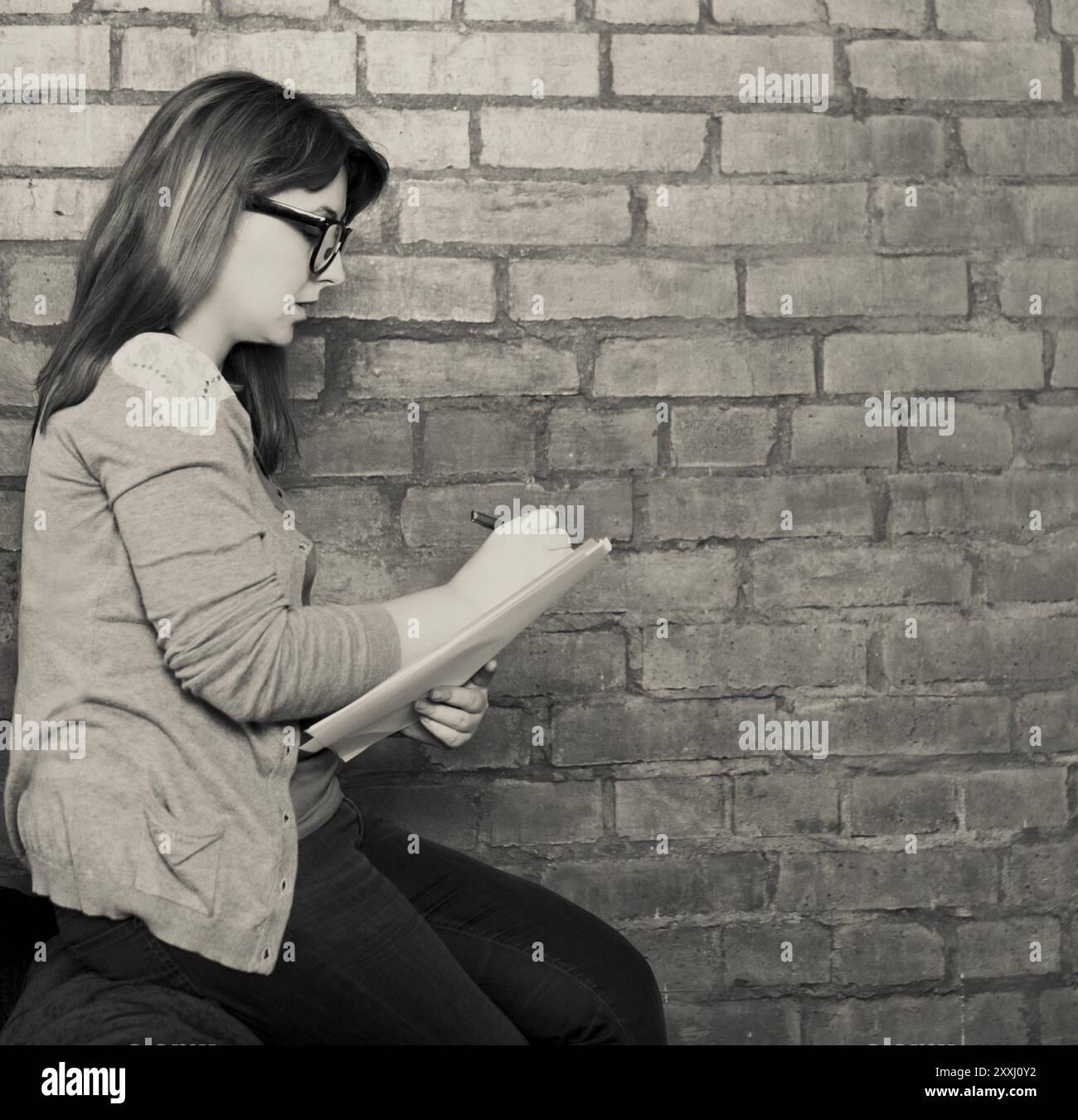 Black white language literature hi-res stock photography and images - Alamy