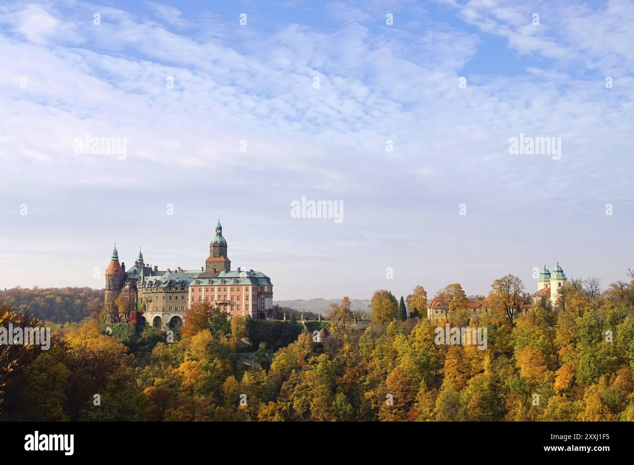 Fuerstenstein Castle, Fuerstenstein Castle 03 Stock Photo - Alamy