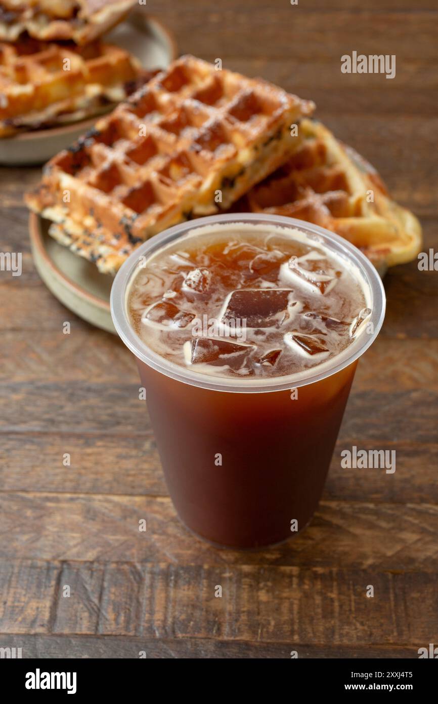 Iced americano hi-res stock photography and images - Alamy