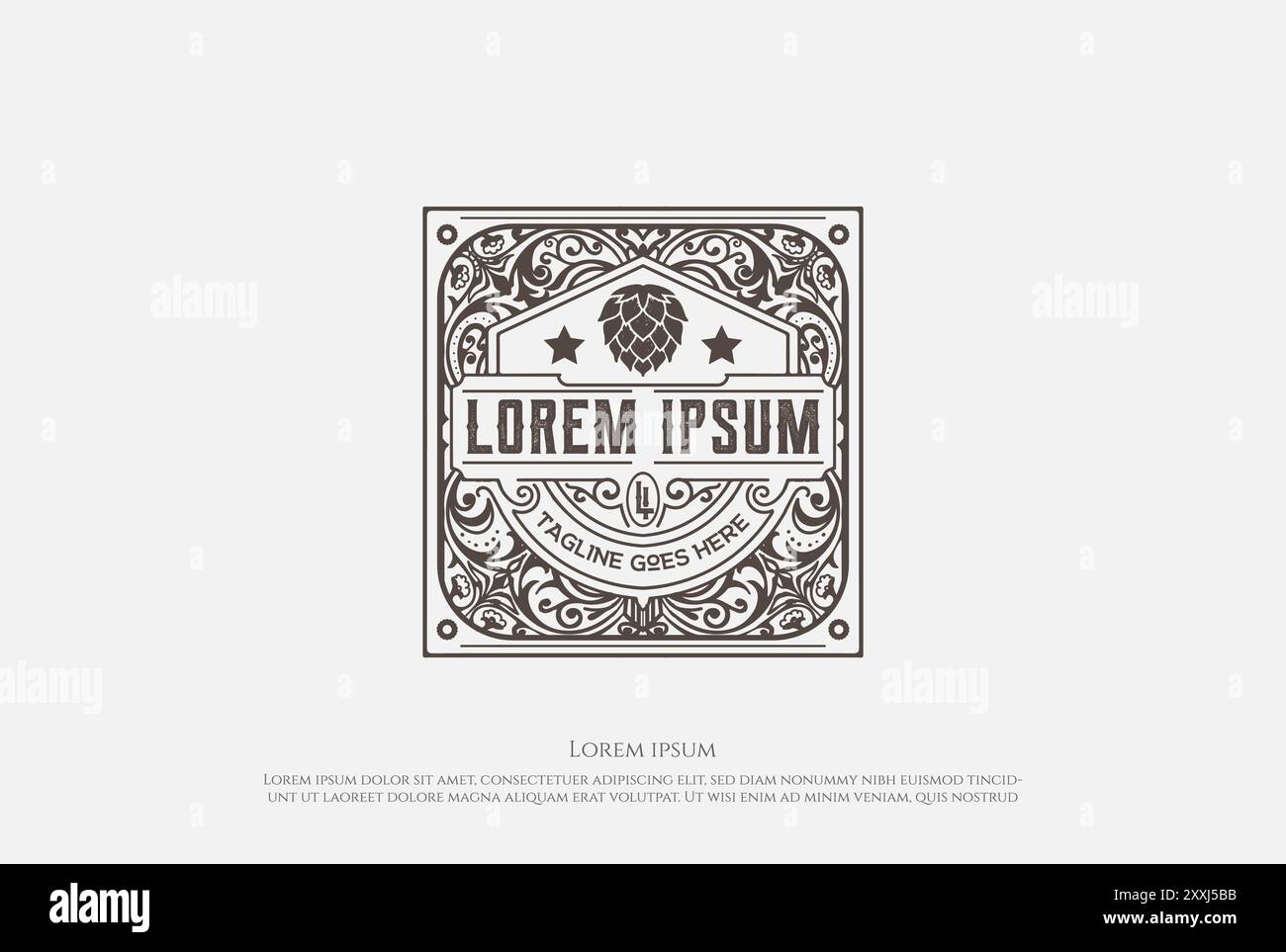 Old hemp Stock Vector Images - Alamy