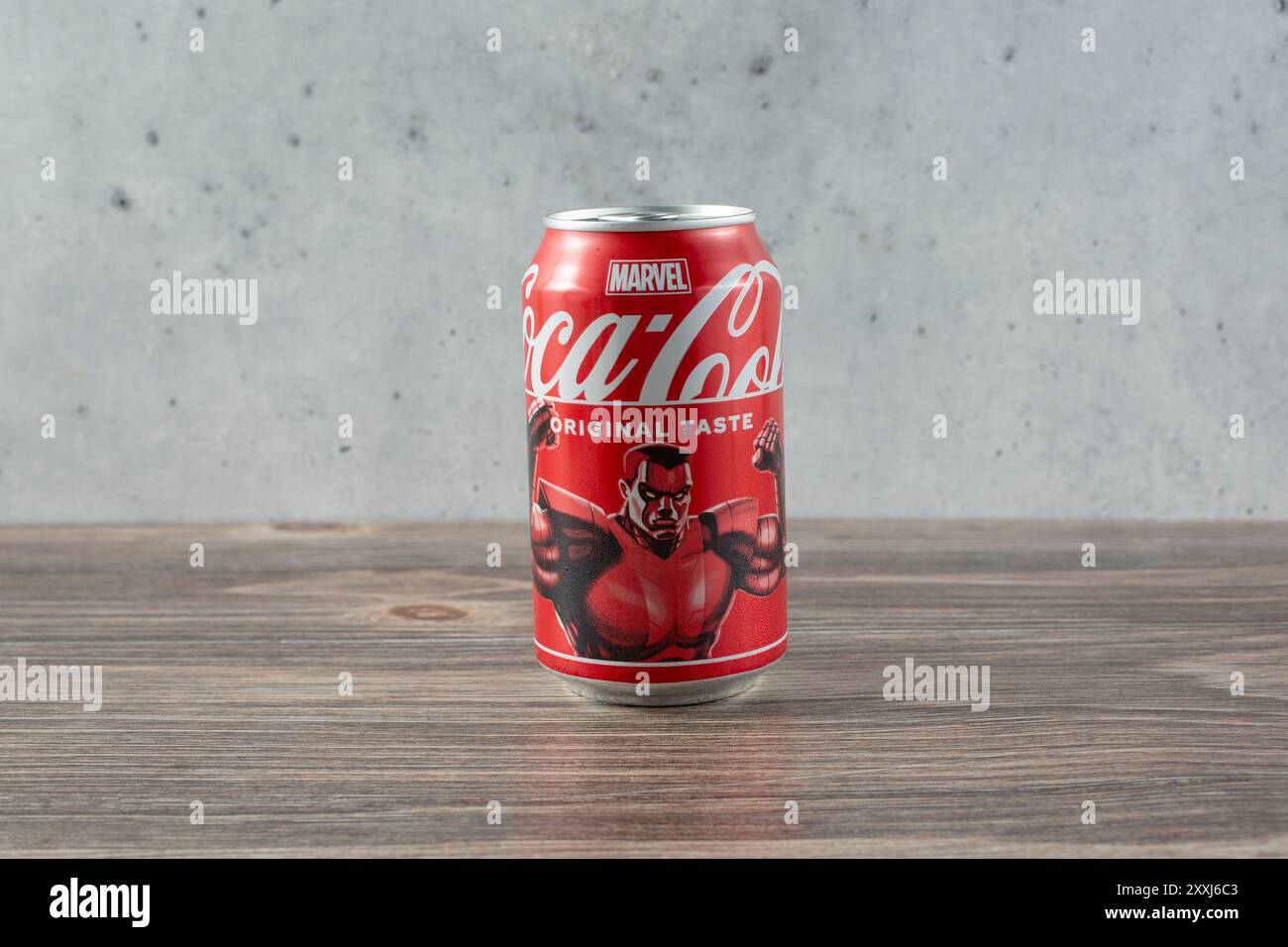 Los Angeles, California, United States - 04-14-2024: A view of a Coca ...