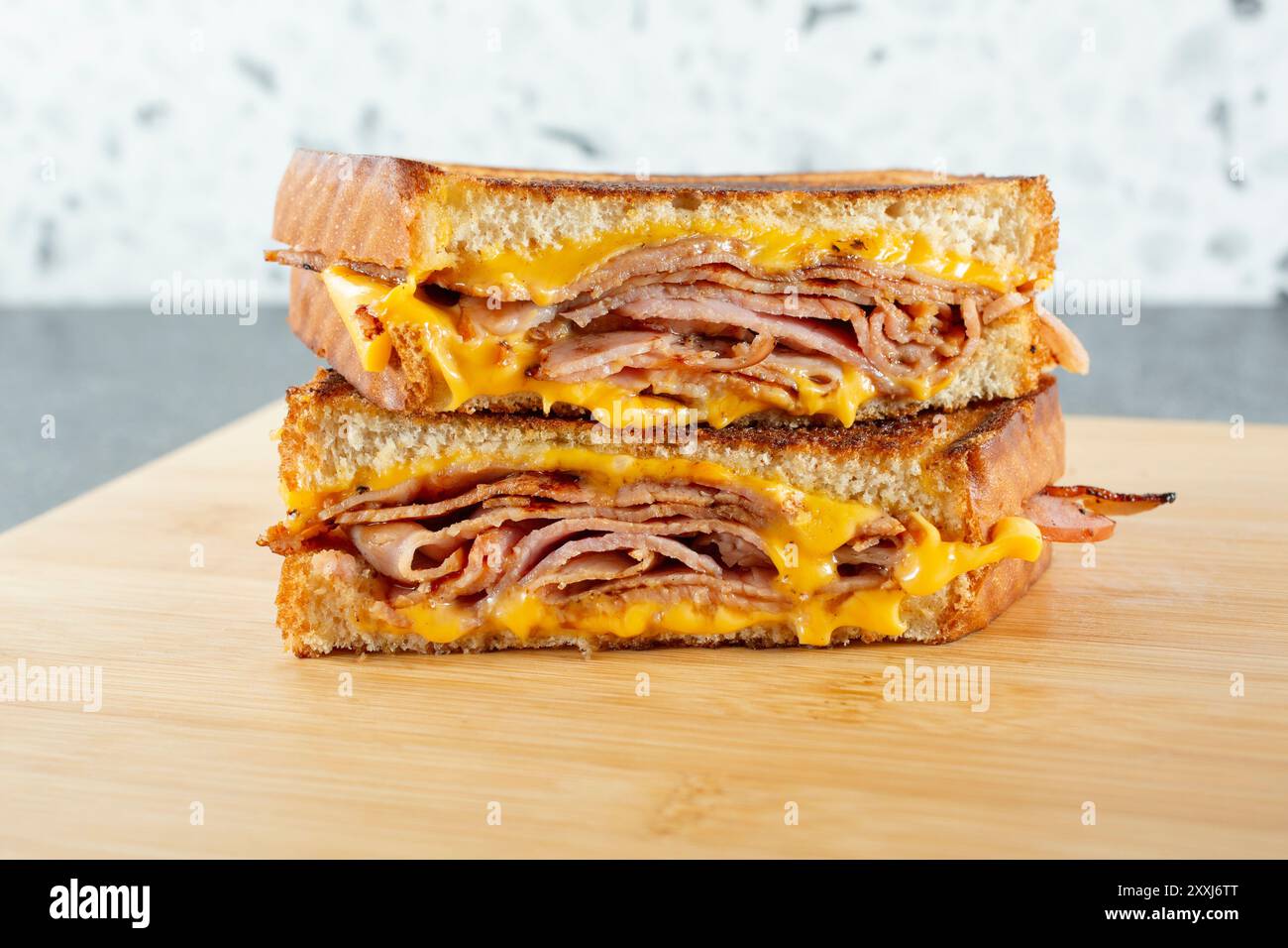 American cheese melt hi-res stock photography and images - Alamy