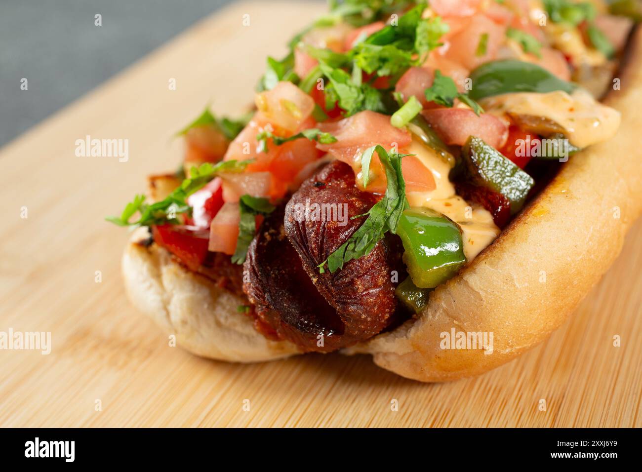 Hot dog with mayo hi-res stock photography and images - Alamy