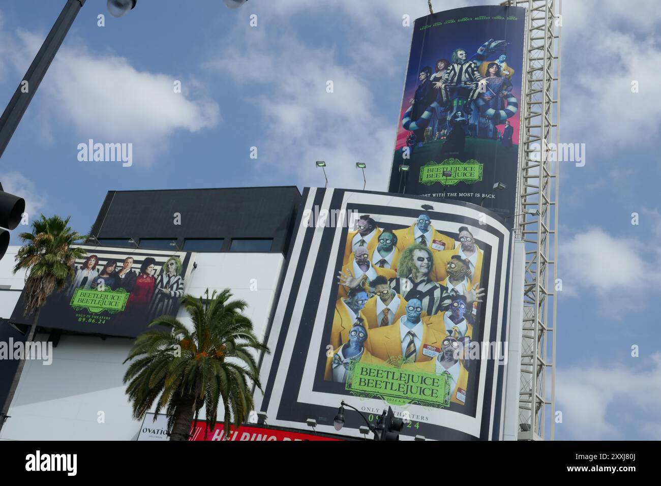 Los Angeles, California, USA 23rd August 2024 Tim Burton Beetlejuice ...