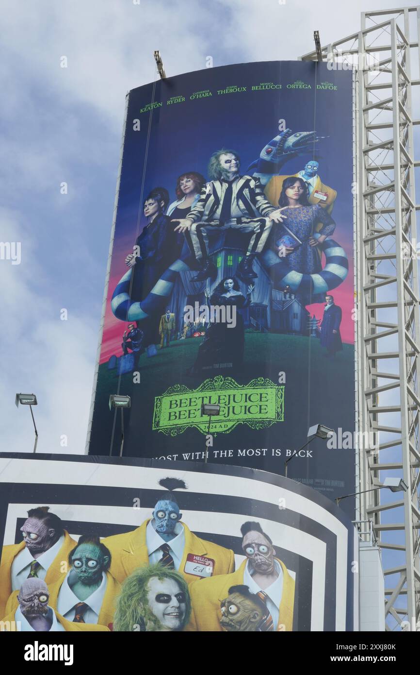 Los Angeles, California, USA 23rd August 2024 Tim Burton Beetlejuice ...