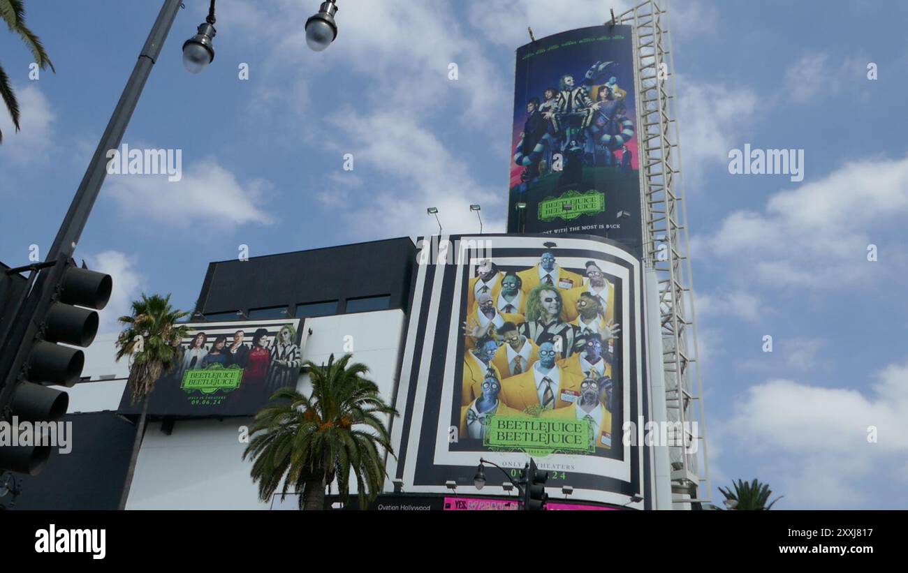 Los Angeles, California, USA 23rd August 2024 Tim Burton Beetlejuice ...
