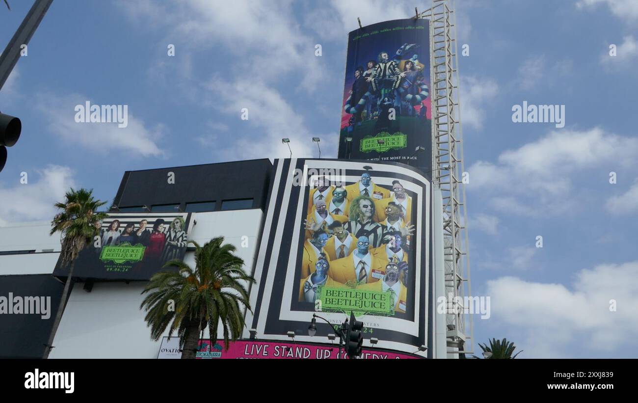 Los Angeles, California, USA 23rd August 2024 Tim Burton Beetlejuice ...
