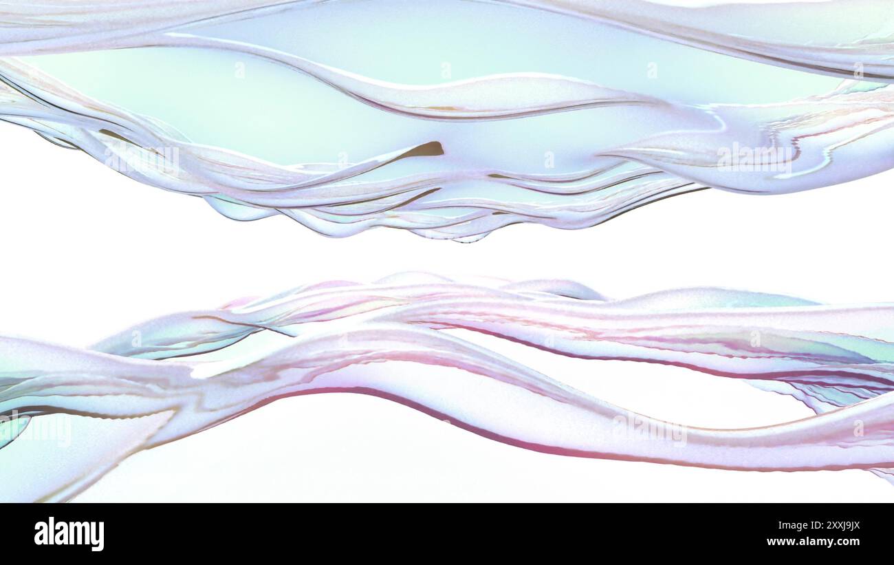 Prism gradient abstract waves hi-res stock photography and images - Alamy