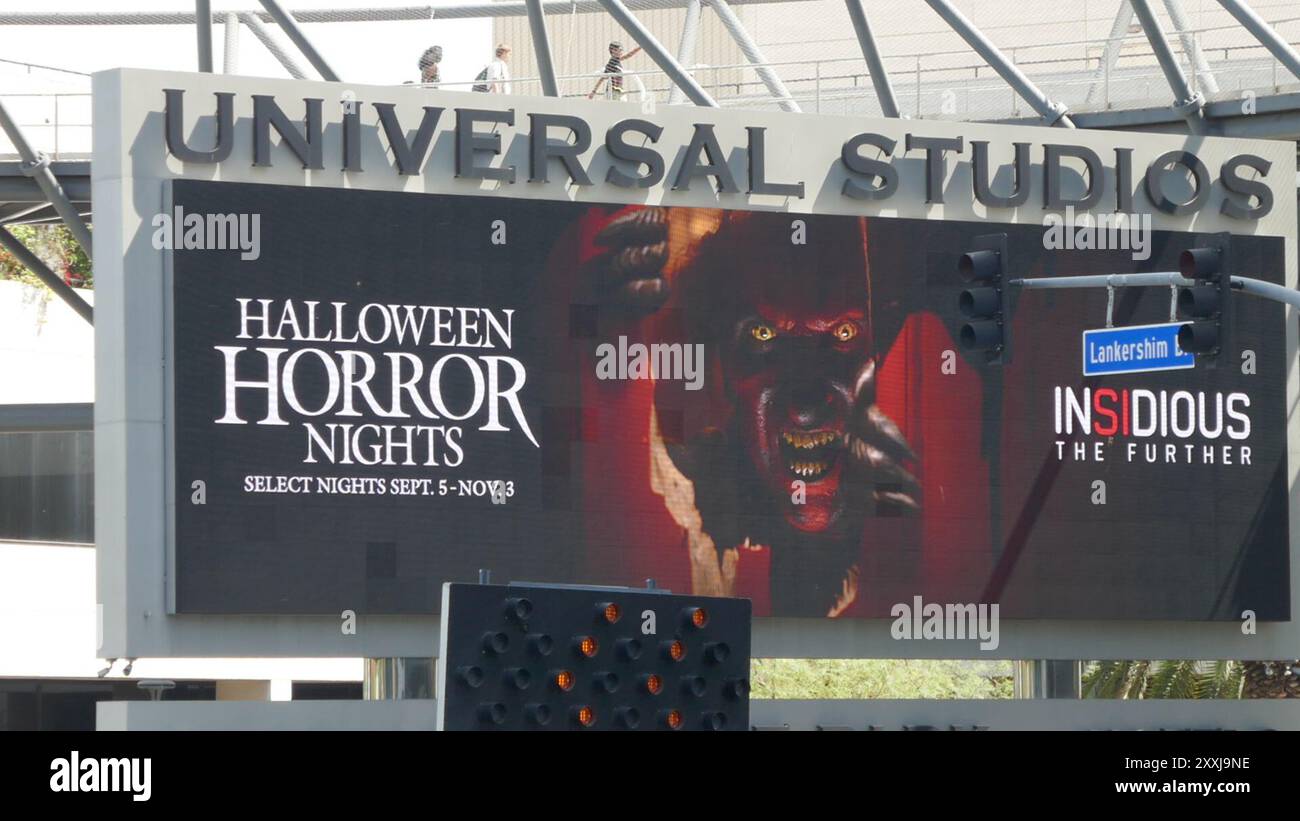 Universal City, California, USA 23rd August 2024 Halloween Horror ...