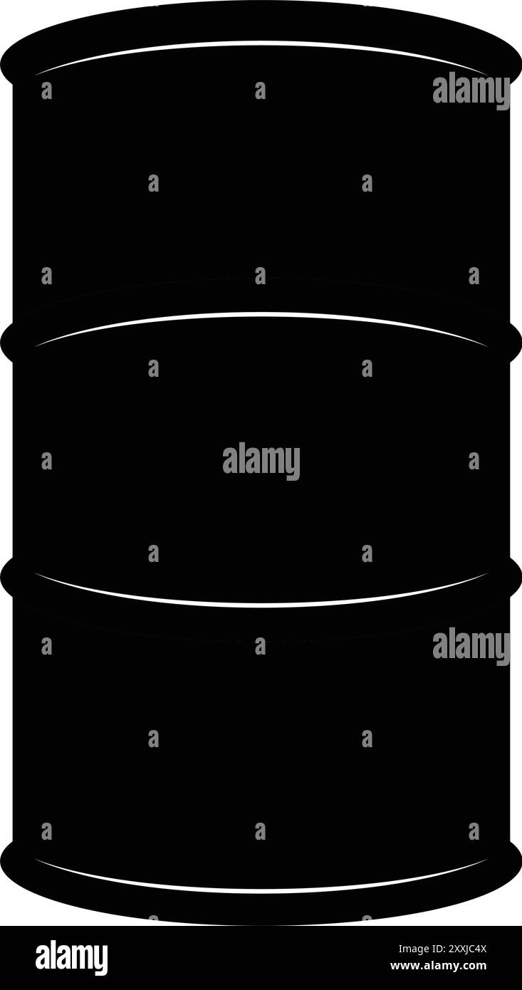 Crude oil barrel Black and White Stock Photos & Images - Alamy
