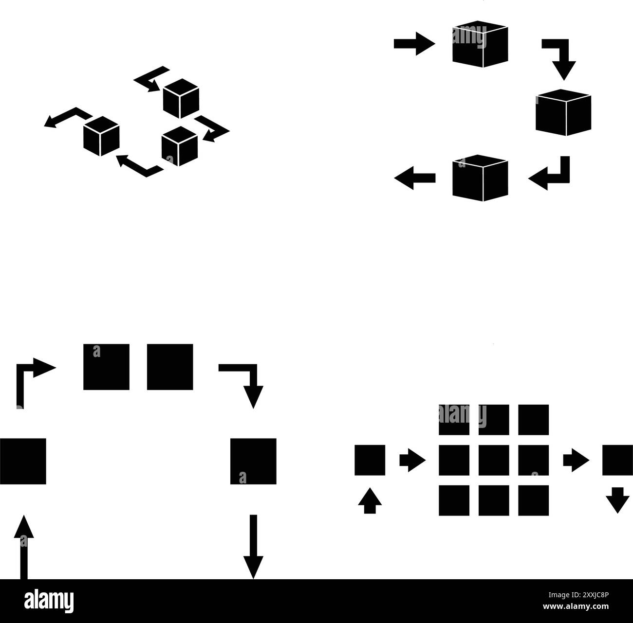 FIFO Icon - Goods Management Vector, Sign and Symbol for Design ...