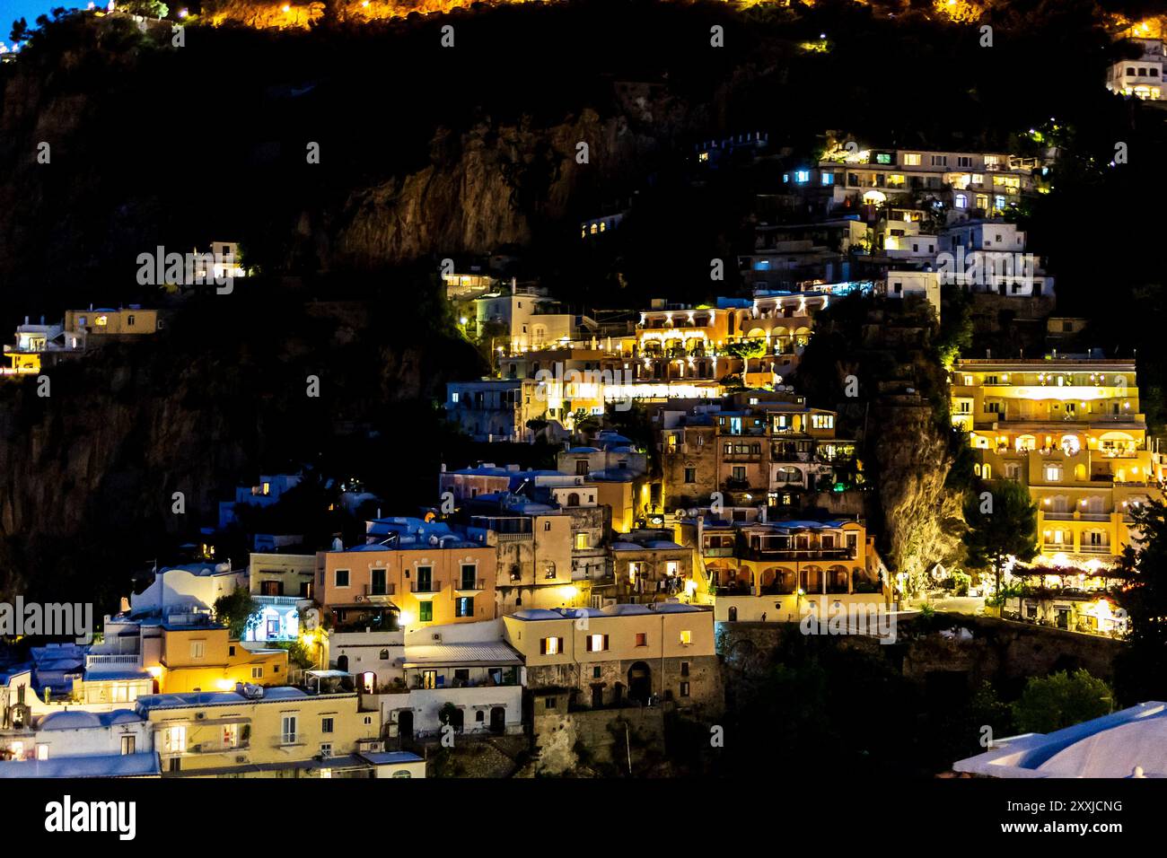 Night view of the picturesque village hi-res stock photography and ...