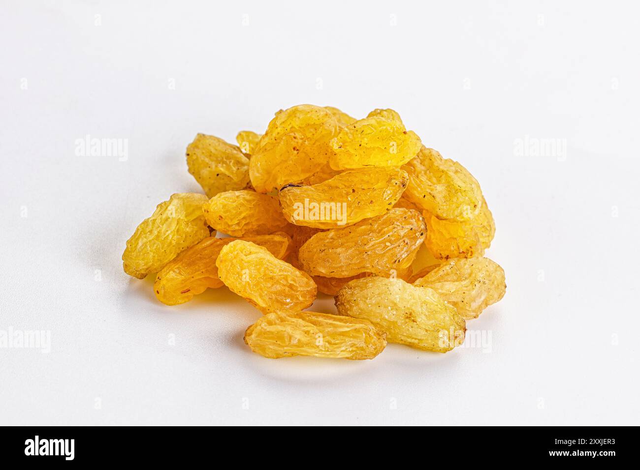 Yellow raisin - dry grape sweet berries Stock Photo - Alamy