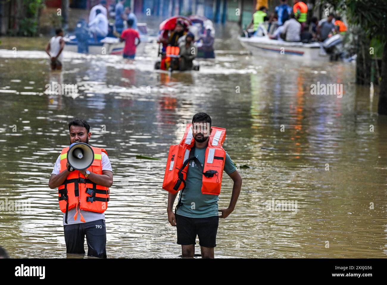 Feni flood 2024 hi-res stock photography and images - Alamy
