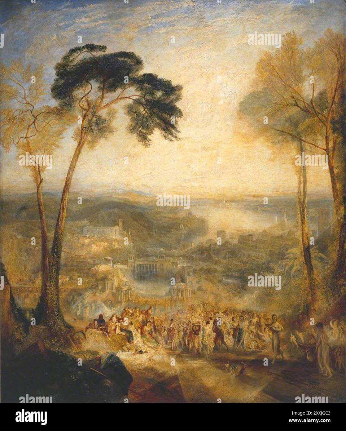 Turner, Joseph Mallord William, 1775-1851; Phryne Going to the Public ...