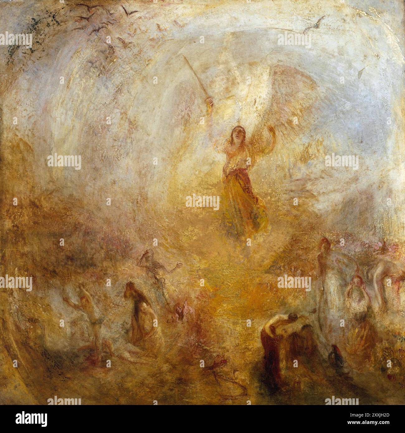 The Angel Standing in the Sun exhibited 1846 by Joseph Mallord William ...