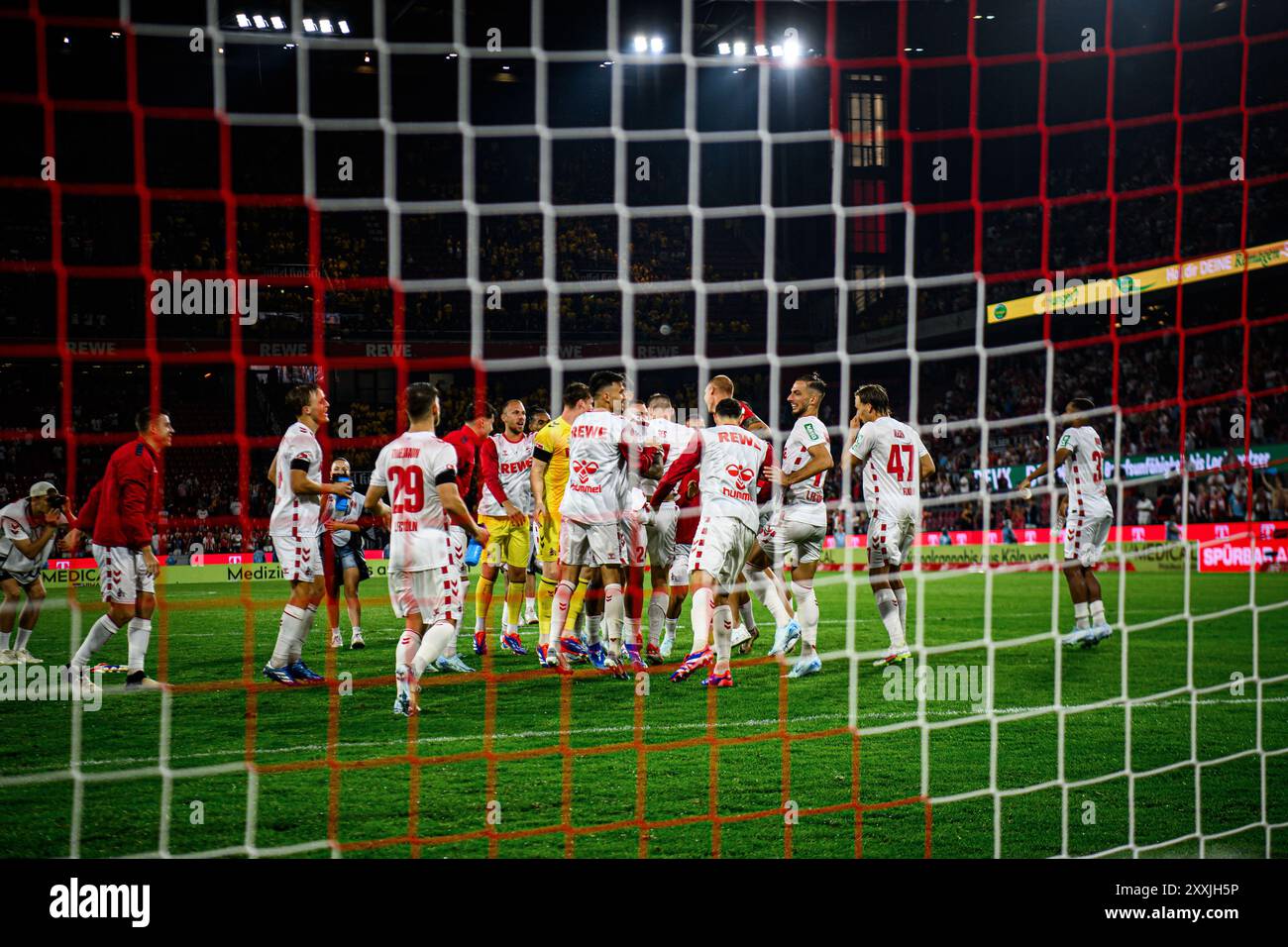 COLOGNE, GERMANY - 24 AUGUST, 2024: The football match of 2.Bundesliga ...