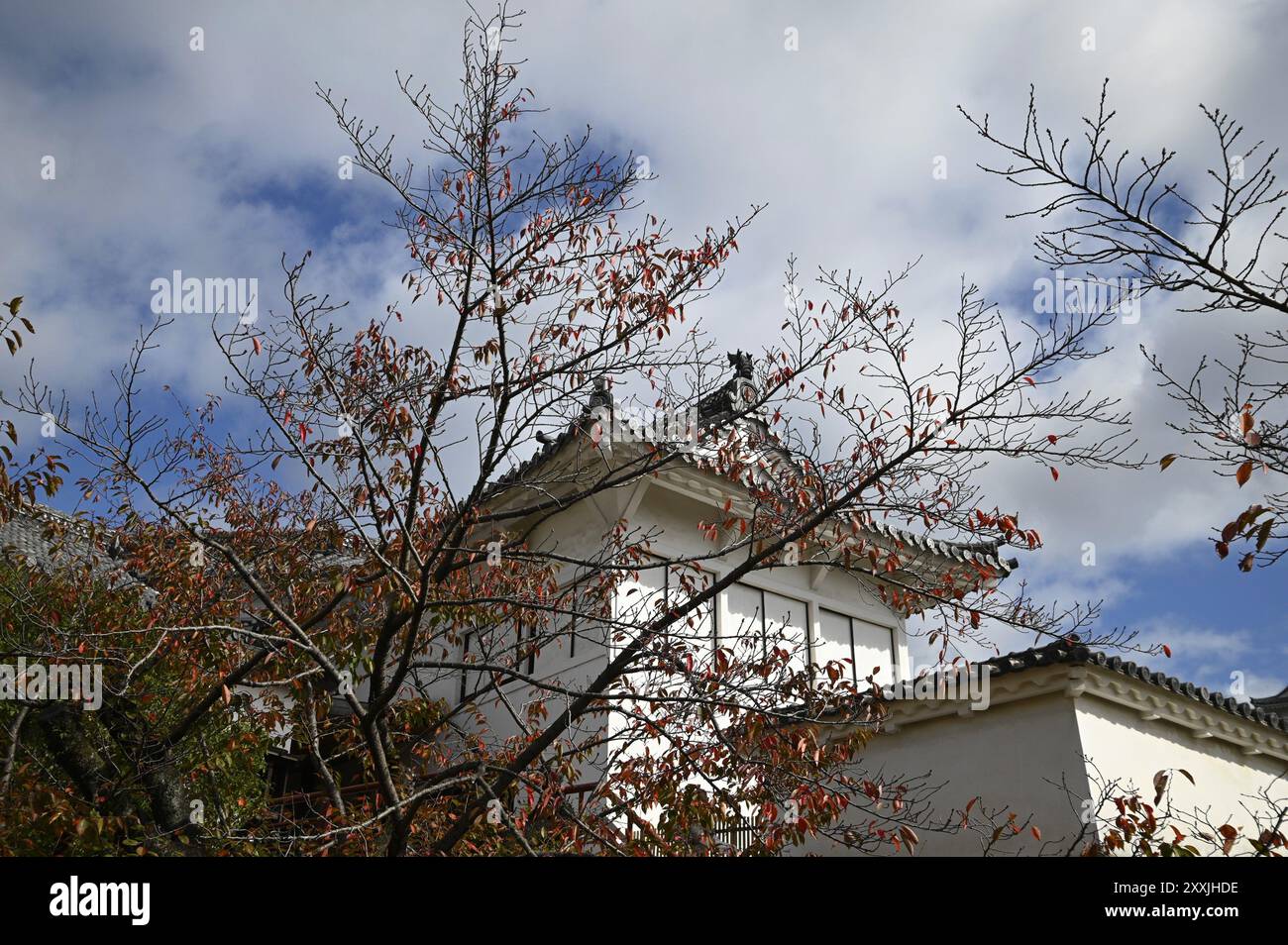 Landscape with scenic view of Ka yagura an original turret part of the ...